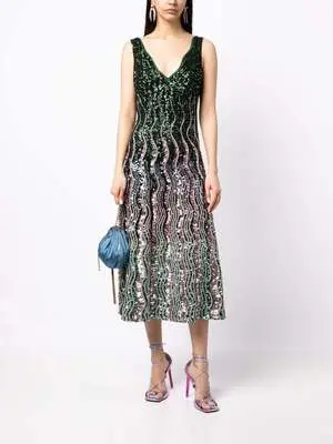 MARY KATRANTZOU Sequin Detailing Dress