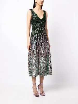 MARY KATRANTZOU Sequin Detailing Dress