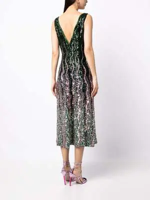 MARY KATRANTZOU Sequin Detailing Dress