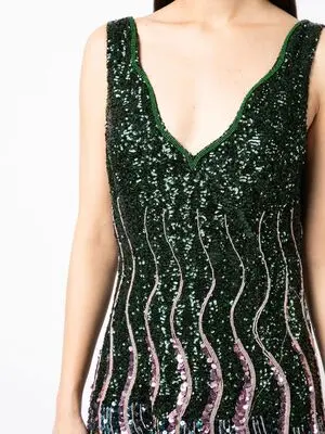 MARY KATRANTZOU Sequin Detailing Dress