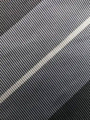 Thom Browne Diagonal Stripe Pattern Tie - Grey