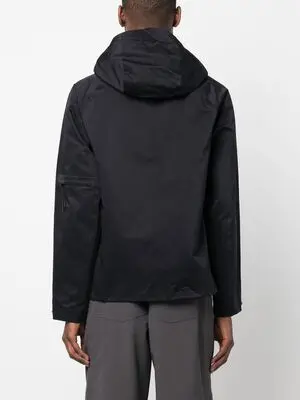 C.P. COMPANY Zip-up Hooded Jacket With Logo Patch