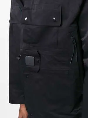 C.P. COMPANY Zip-up Hooded Jacket With Logo Patch