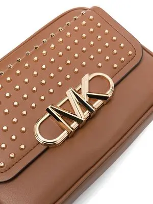 Michael Kors Parker Leather Crossbody Bag - Brown