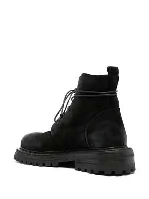 Marsèll Suede Ankle Boots - Black