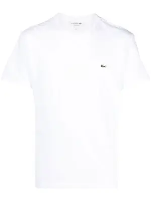 Lacoste Logo-patch Cotton T-shirt