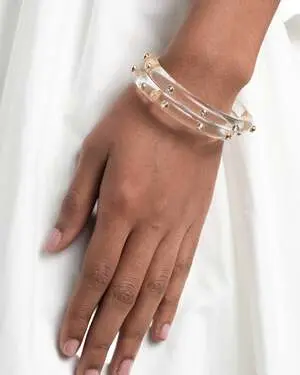 Alexis Bittar Acrylic Bracelets