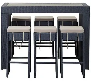 SAFAVIEH Sanders Outdoor Bar Set - One-color