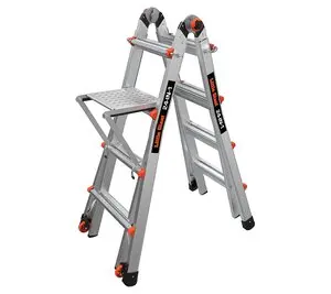 LITTLE GIANT 24-in-1 Multifunction 17' Ladder W Ith Platform - One-color