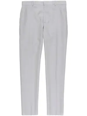 Alexander McQueen Tapered Trousers - Blue