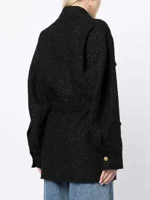 Blumarine Bouclé Button-up Jacket