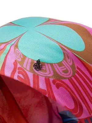 MAISON MICHEL Irina Graphic-print Headscarf