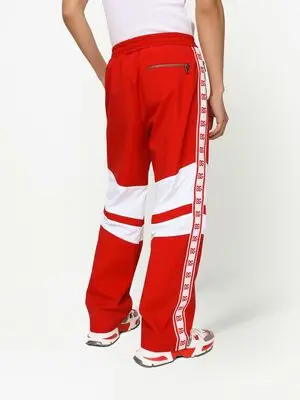 Dolce & Gabbana Logo-stripe Panelled Sweatpants