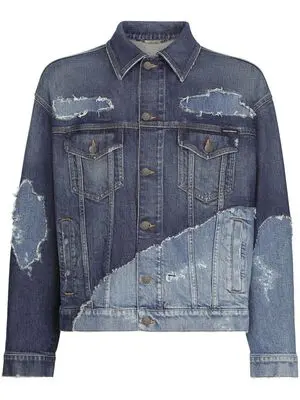 Dolce & Gabbana Two-tone Denim Jacket