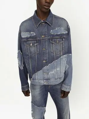 Dolce & Gabbana Two-tone Denim Jacket