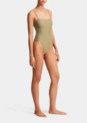 Matteau Matteau Petite Square Maillot Swimsuit Sage