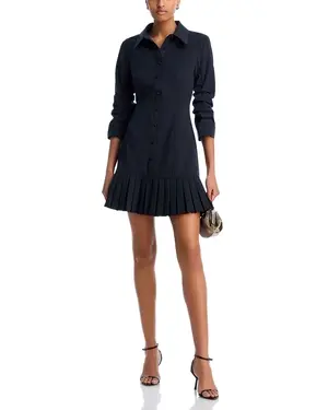 Cinq À Sept Lucilla Shirt Dress - Black