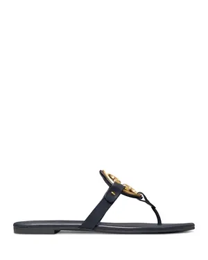 Tory Burch Metal Miller Soft Sandals - Perfect Nappa