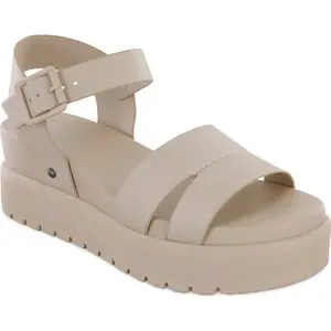 Mia Maya Platform Sandal - Linen