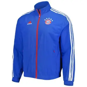 Adidas Bayern Munich 2022/23 On-field Team Logo Anthem Reversible Full-zip Jacket
