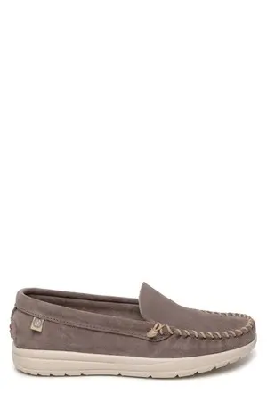 Minnetonka Classic Water Resistant Loafer - Grey