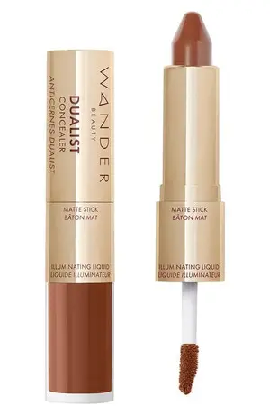 WANDER BEAUTY Dualist Matte & Illuminating Concealer - Ebony