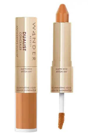 WANDER BEAUTY Dualist Matte & Illuminating Concealer - Golden Rich