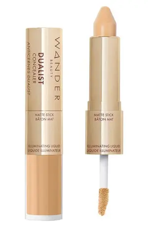 WANDER BEAUTY Dualist Matte & Illuminating Concealer Light Medium