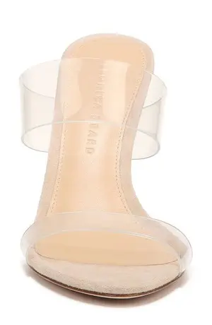 Veronica Beard Asha 95 Sandal - Ecru/clear