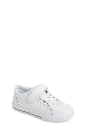 FOOTMATES Reese Sneaker - White Leather
