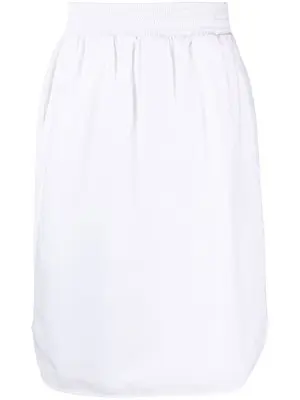 Fabiana Filippi Elasticated-waist Midi Skirt