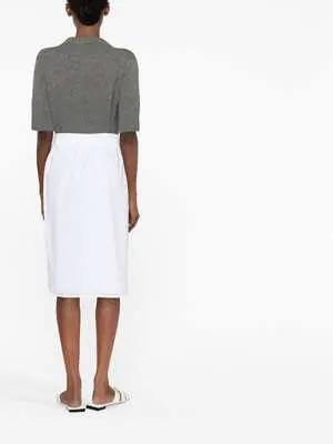 Fabiana Filippi Elasticated-waist Midi Skirt