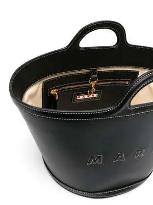 Marni Large Tropicalia Tote Bag - Black