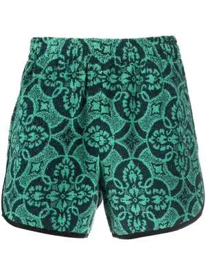 Marine Serre Track Shorts For Men
