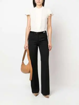 TWINSET Lace-trimmed Blouse