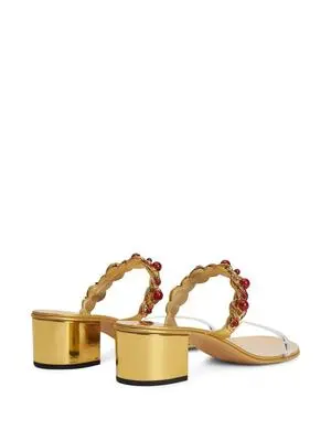 GIUSEPPE ZANOTTI 40mm Marguerithe Sandals