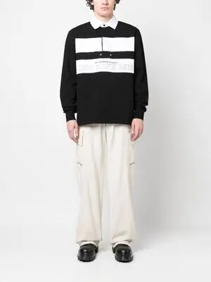 1017 Alyx 9sm Wide-leg Cotton Canvas Trousers