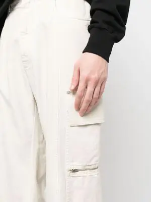 1017 Alyx 9sm Wide-leg Cotton Canvas Trousers