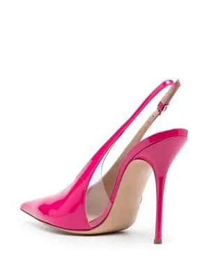 Casadei Scarlet Tiffany Slingback Pumps - Pink