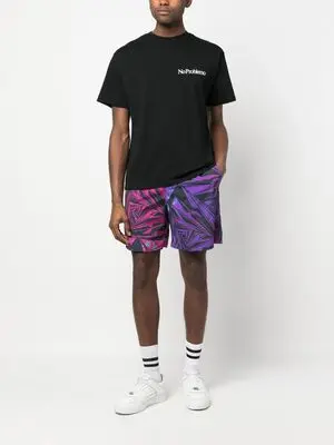 Aries No Problemo Cotton T-shirt - Black