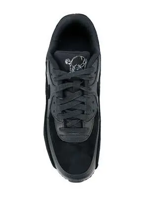 Nike Air Max 90 Premium Rebel Skulls Sneakers - Black