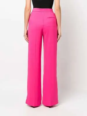 Andamane High-waisted Tailored Trousers - Pink
