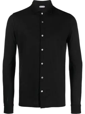ZANONE Spread-collar Shirt
