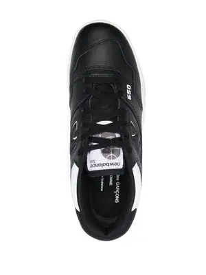 NEW BALANCE Leather Lace-up Logo Patch Sneakers