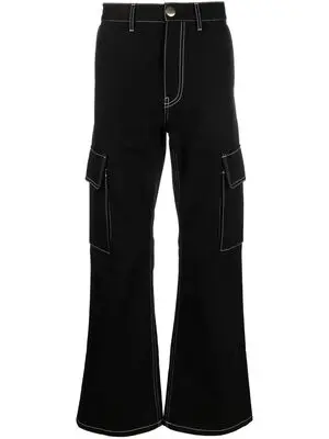 Marni Flared Cotton Chinos