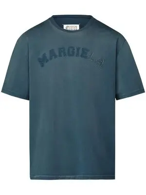 MAISON MARGIELA Logo-appliqué Jersey T-shirt