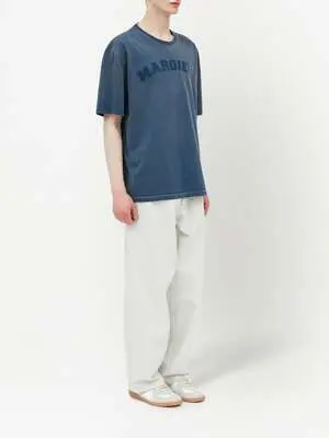 MAISON MARGIELA Logo-appliqué Jersey T-shirt