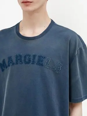 MAISON MARGIELA Logo-appliqué Jersey T-shirt