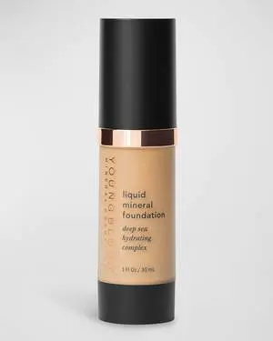 YOUNGBLOOD MINERAL COSMETICS Liquid Mineral Foundation Deep Sea Hydrating Complex, 1 Oz. One-color
