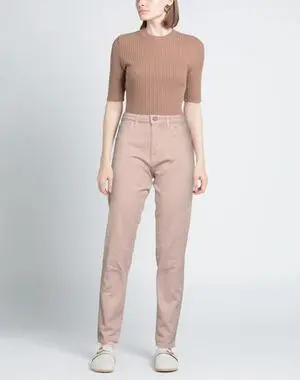 MANILA GRACE Twill Pants - Beige
